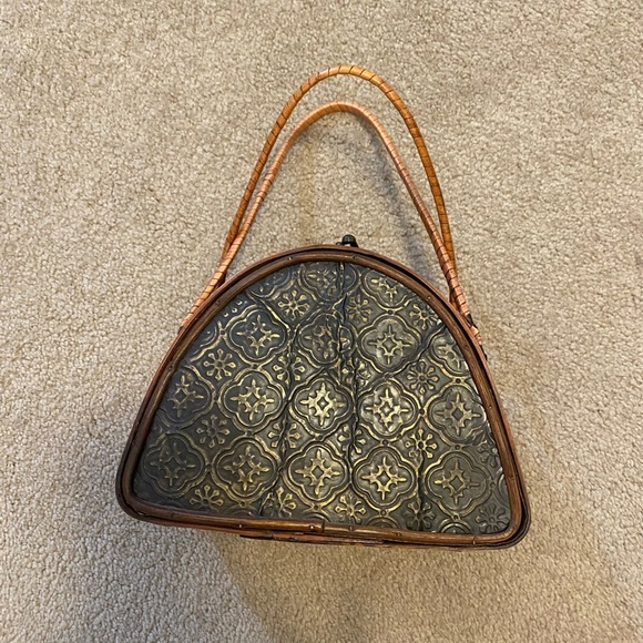 Vintage | Bags | Wooden Purse | Poshmark